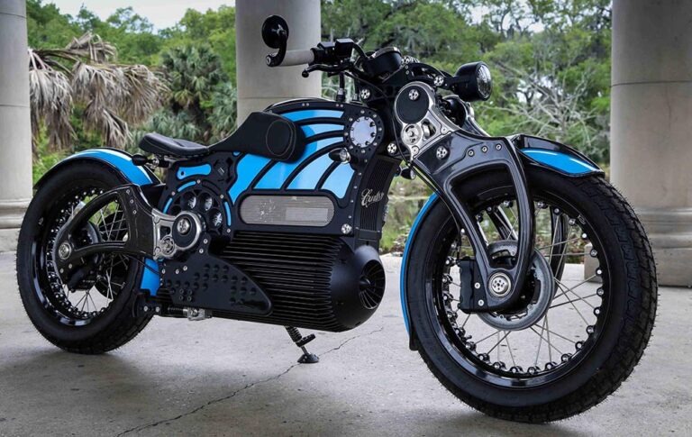 Curtiss One: Elektro-Motorrad mit Steampunk-Flair | carpixx
