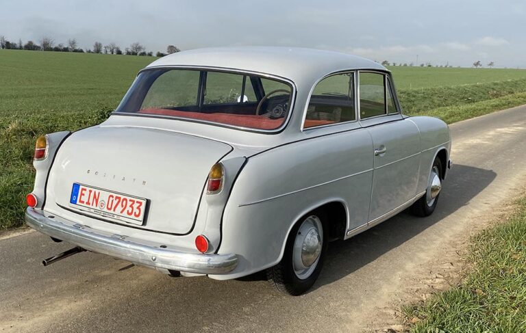 Klassiker Goliath GP 900 E: Kompakter Luxus | carpixx