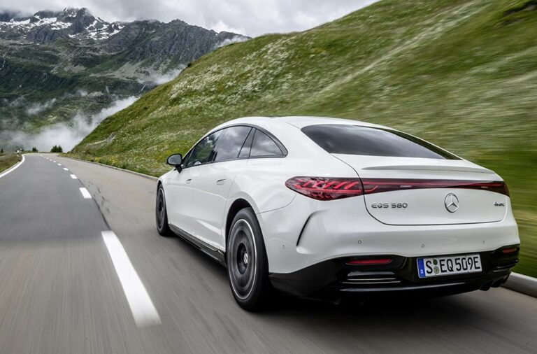 The new EQS from Mercedes-EQ: Press Test Drive, Switzerland 2021The new ...