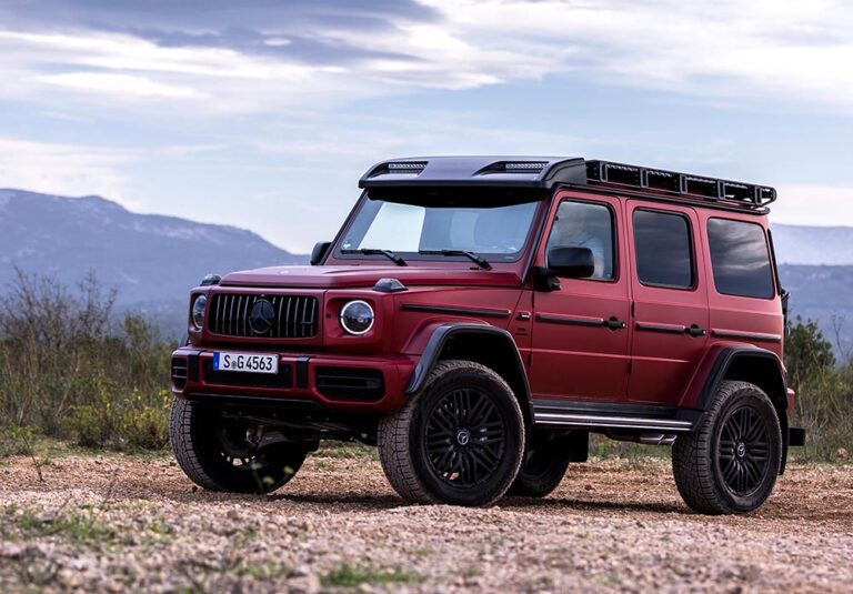 Mercedes-AMG G 63 4×4 hoch 2 (WLTP Kraftstoffverbrauch kombiniert: 20,1 ...