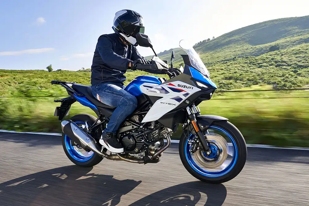 Mit der SV-7GX bringt Suzuki ein neues Gut-und-günstig-Modell auf den ...